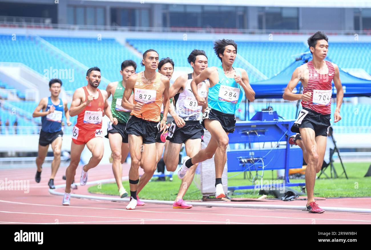 Shenyang, China's Liaoning Province. 29th June, 2023. Liu Dezhu (2nd R ...