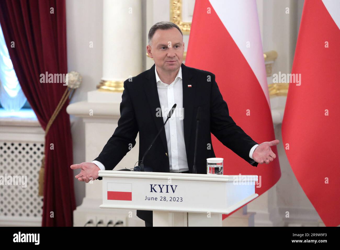 Non Exclusive: KYIV, UKRAINE - JUNE 28, 2023 - President of Poland ...