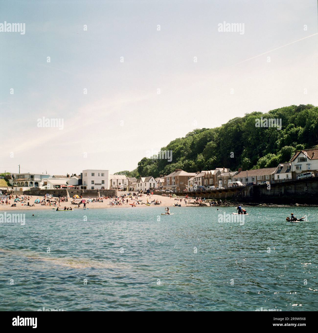Combe Martin beach , North Devon, England, United Kingdom Stock Photo ...