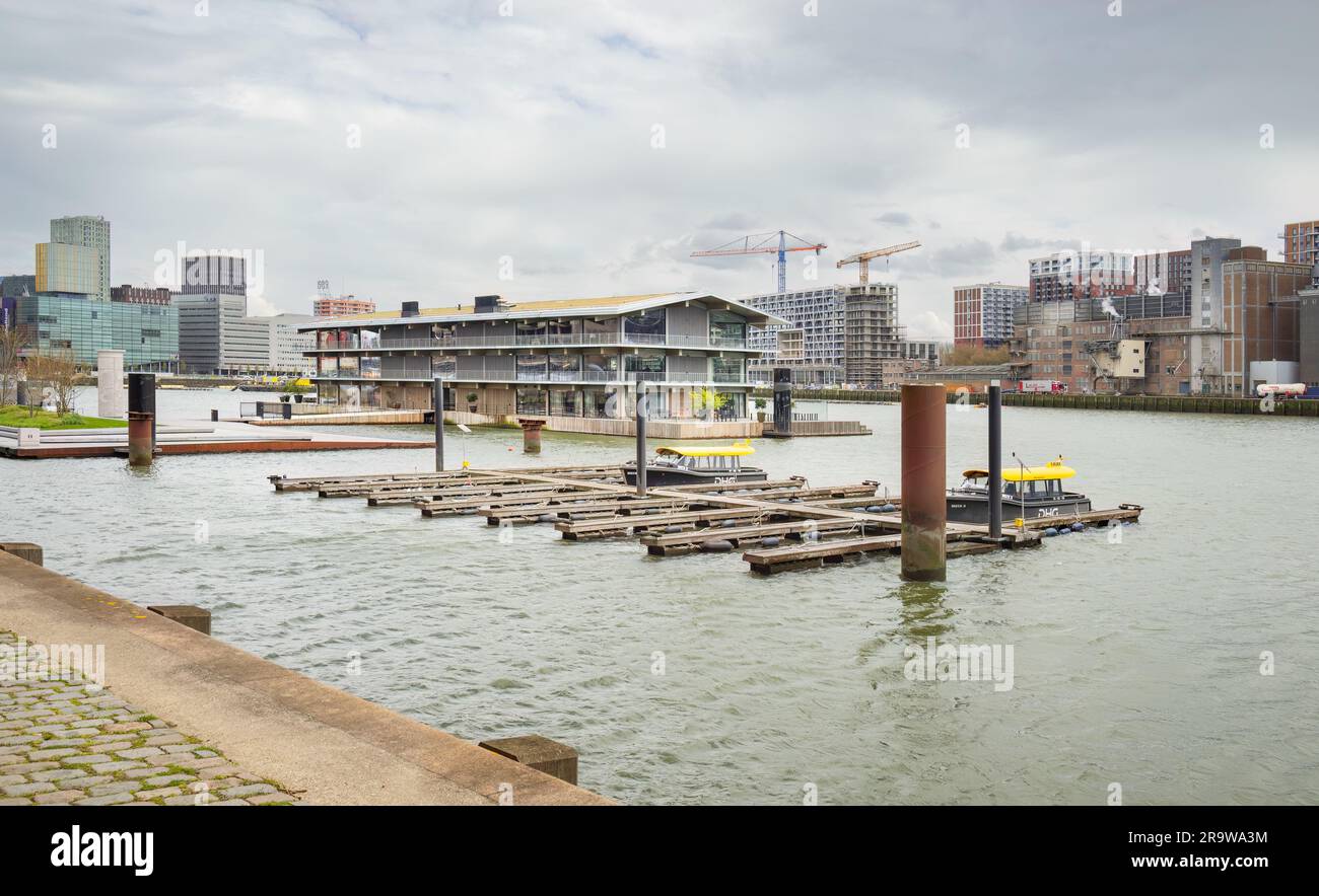 Rotterdam, Netherlands - Floating office by Powerhouse Company Stock ...