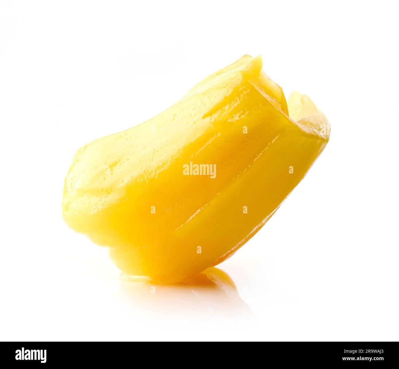 canned jackfruit piece isolated on white background Stock Photo - Alamy