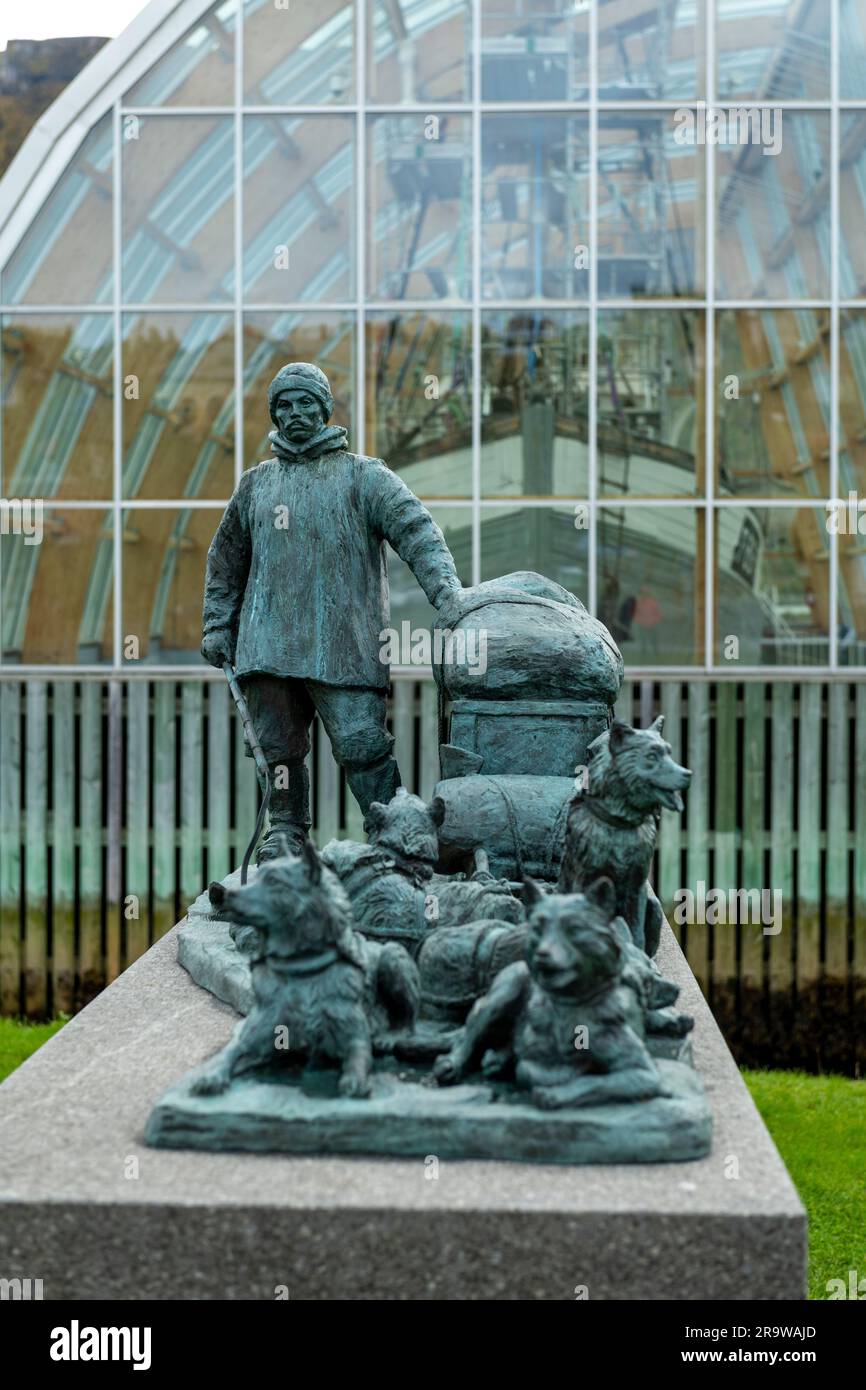 Tromso-Norway-10,07,2022 - Helmer Ha´nssen polar explorer at Polaria ...