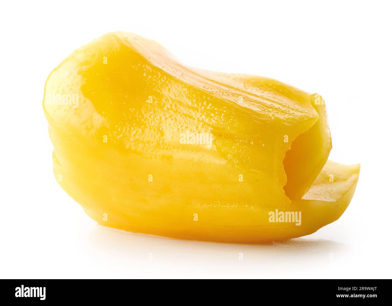 canned jackfruit piece isolated on white background Stock Photo - Alamy