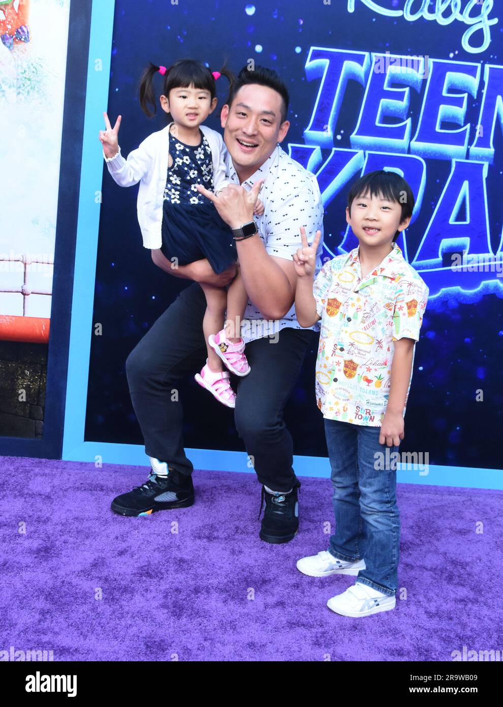 Los Angeles, California. 28th June 2023 Crunch Brothers attend ...