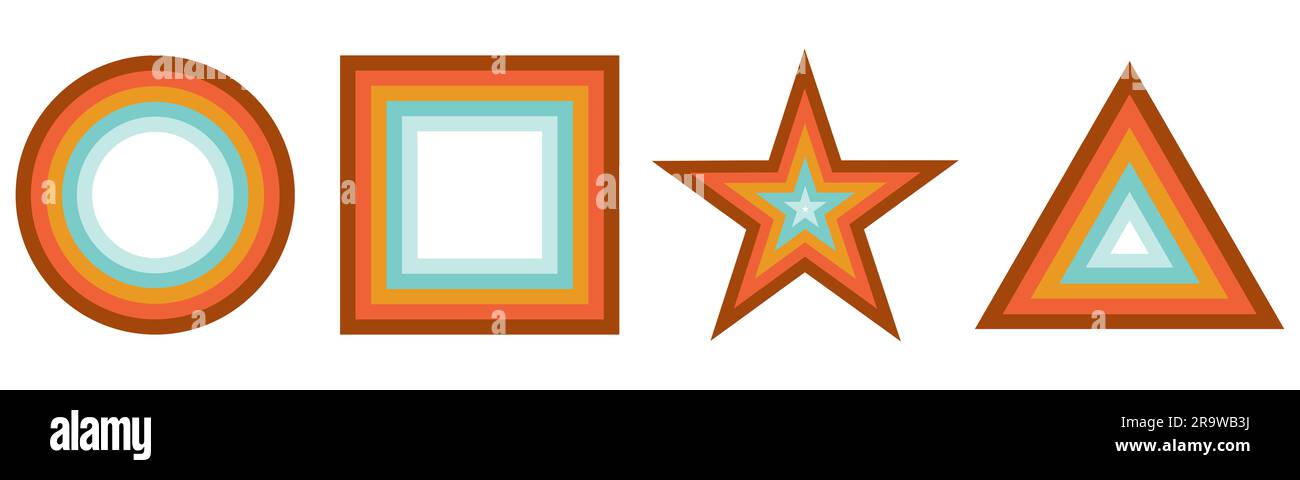 Clipart shapes hi-res stock photography and images - Alamy