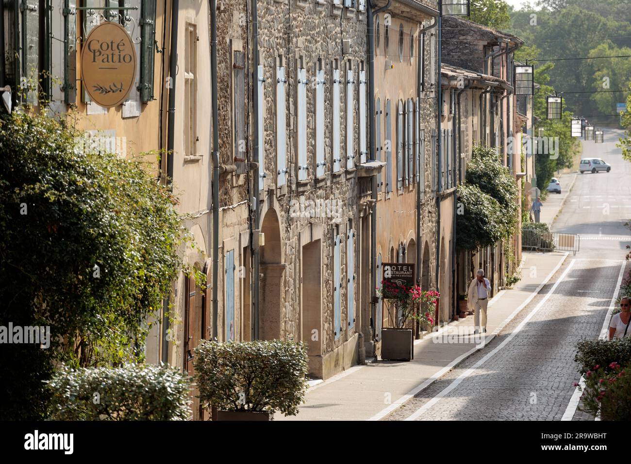 Typical architecture of Grignan Nyons Drome France Stock Photo - Alamy