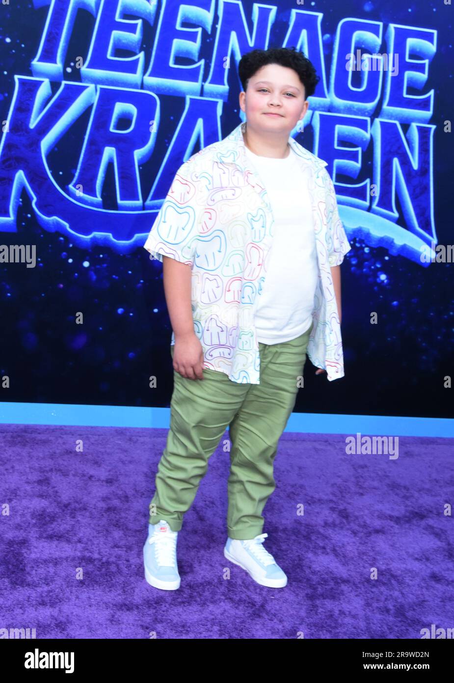 Los Angeles, California. 28th June 2023 Actor Blue Chapman attends ...