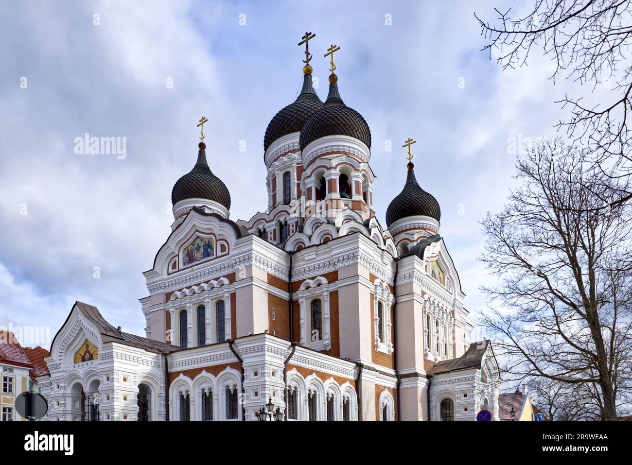 Alexander Nevsky Cathedral, Tallinn Old Town, Estonia - Orthodox cupola ...