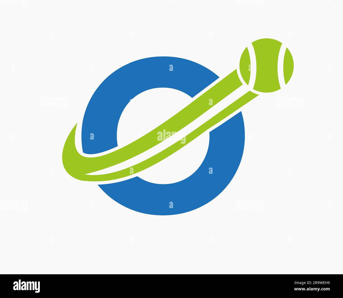 Letter O Tennis Club Logo Design Template Tennis Sport Academy Club Logo Stock Vector Image
