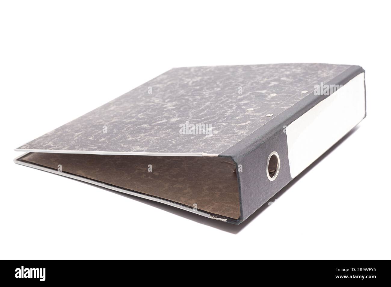 Gray Binder File Folder isolated on white background Stock Photo - Alamy