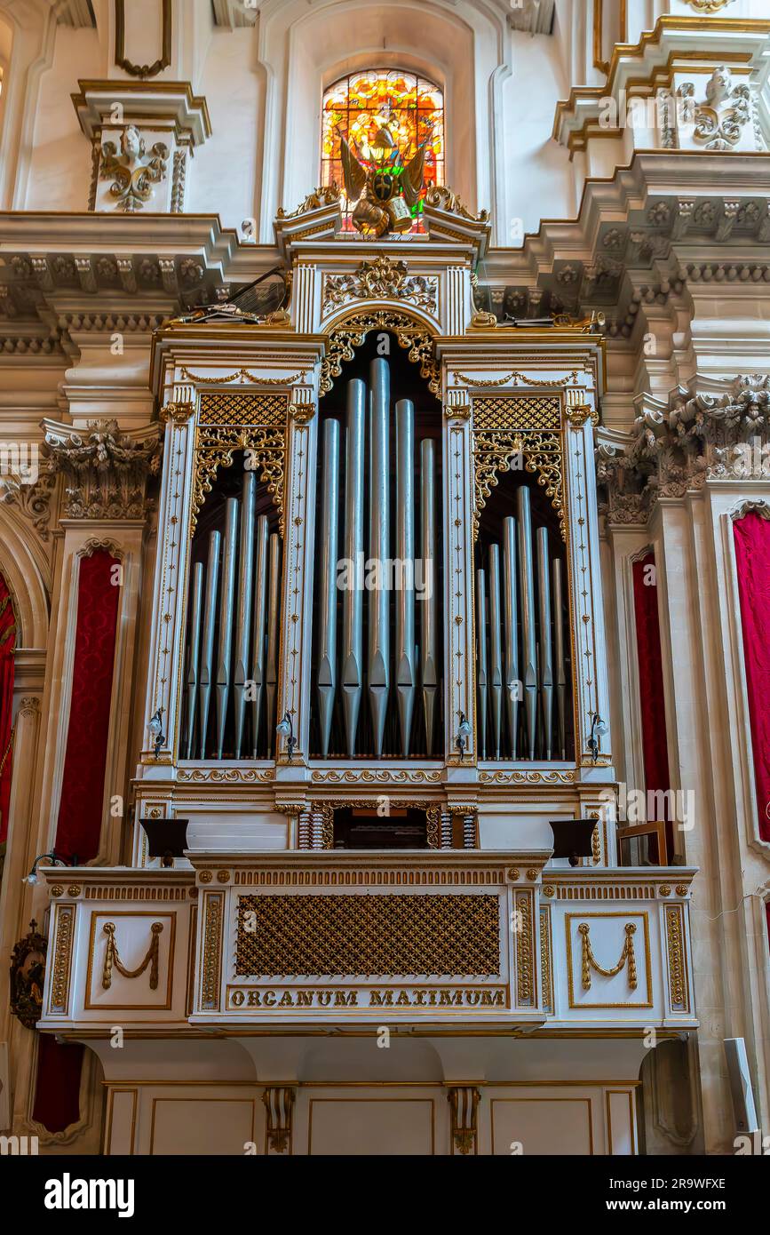 Impressive Organum Maximum of Duomo of San Giorgio Ragusa, Sicily ...