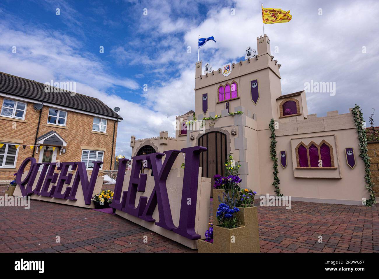 Bo'ness, United Kingdom. 29 June, 2023 Pictured: The Bo’ness Fair Queen ...