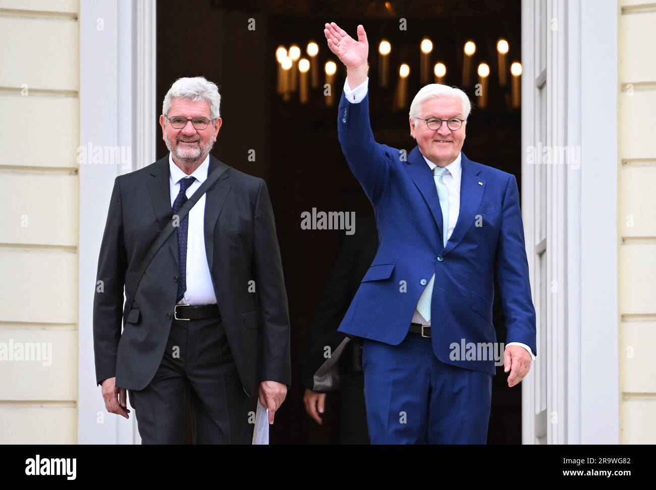 Berlin, Germany. 29th June, 2023. Robert Schlögl (l), President of the ...
