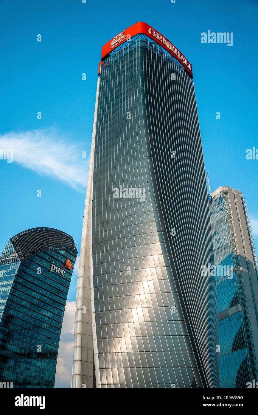 Skyscraper called Lo Storto ("The Twisted One") or Generali Tower in ...