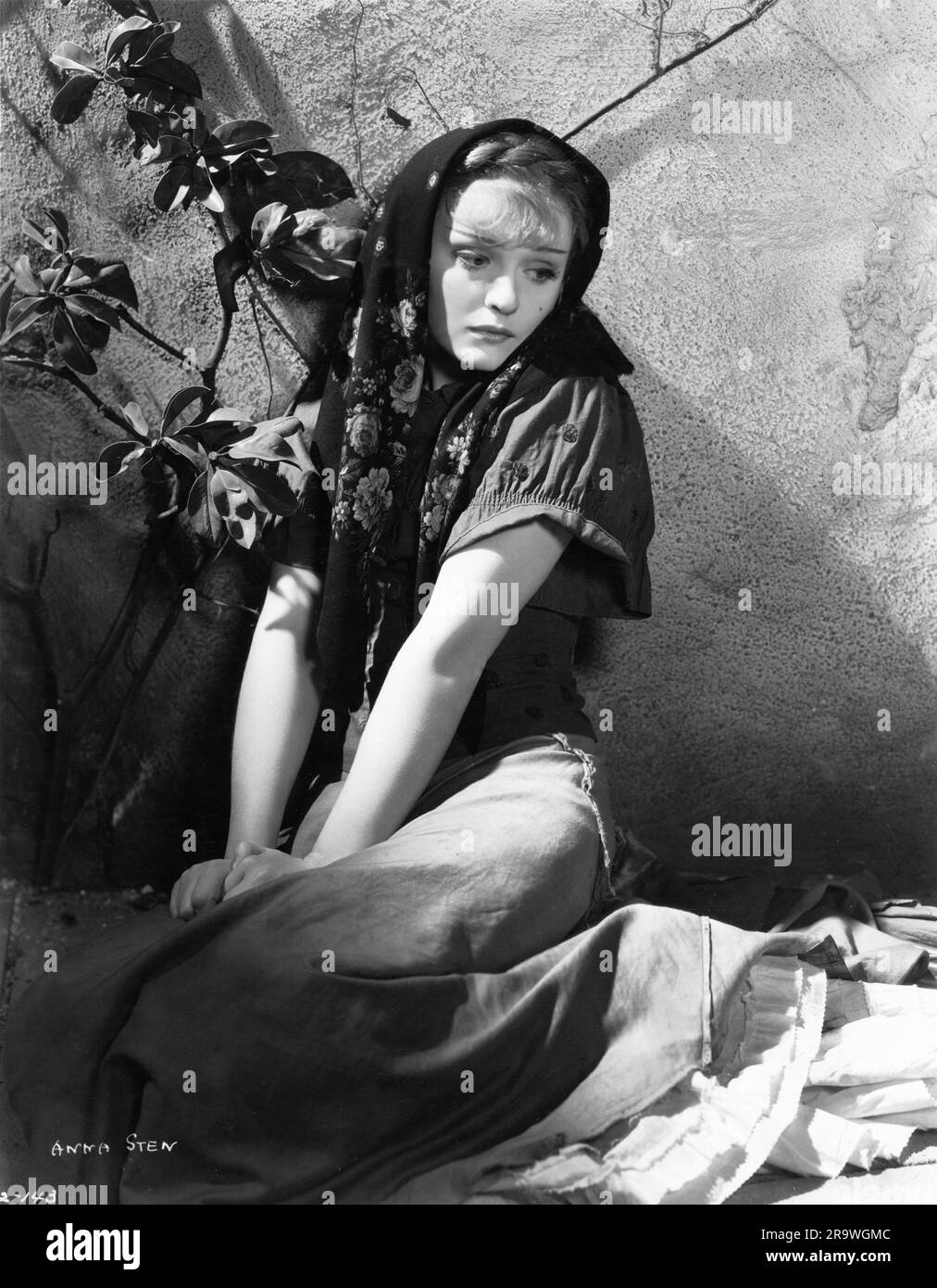 ANNA STEN Portrait by GEORGE HURRELL in NANA / LADY OF THE BOULEVARDS ...