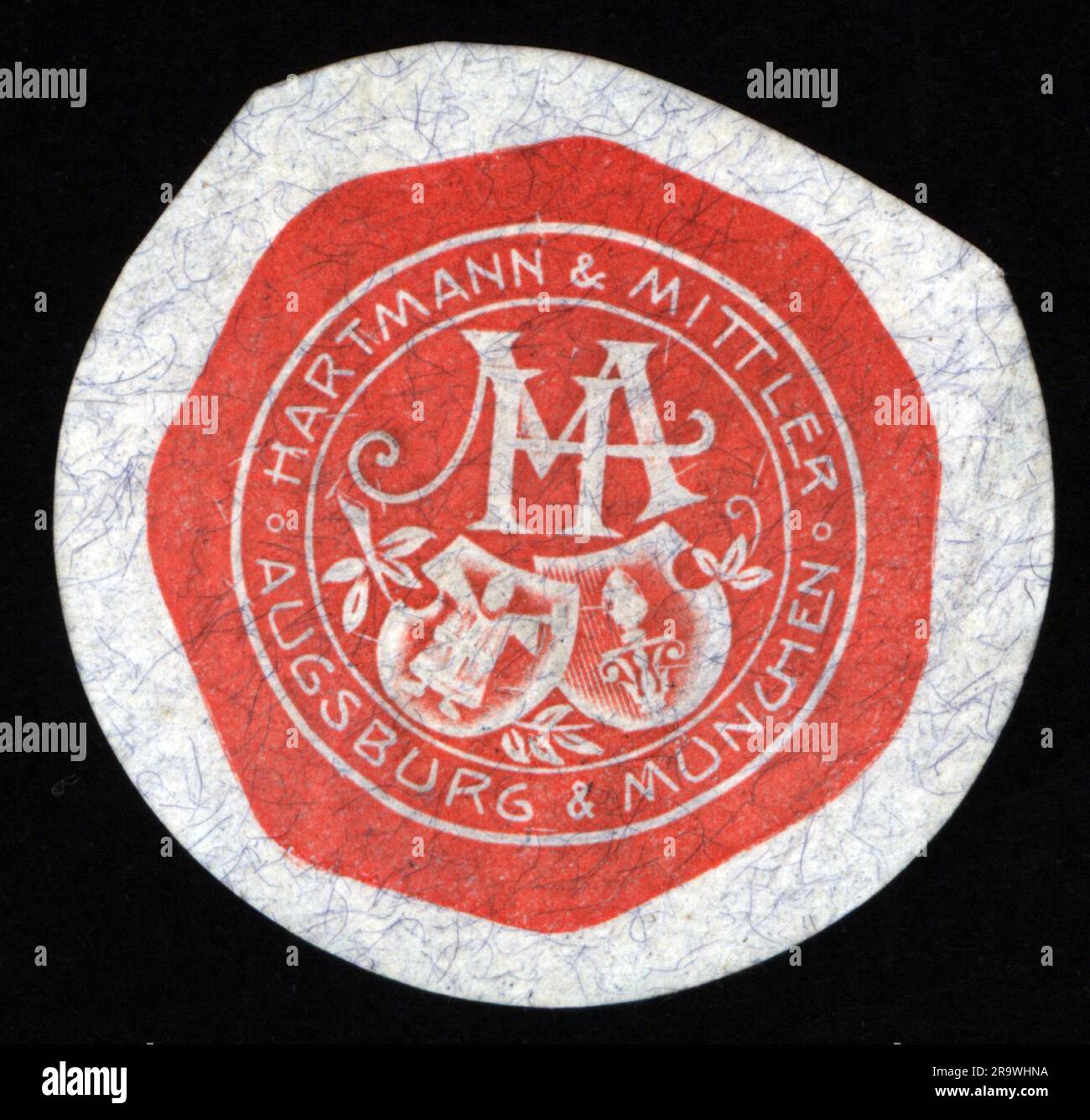 advertising, trade, Hartmann und Mittler, paper trade, Augsburg and ...