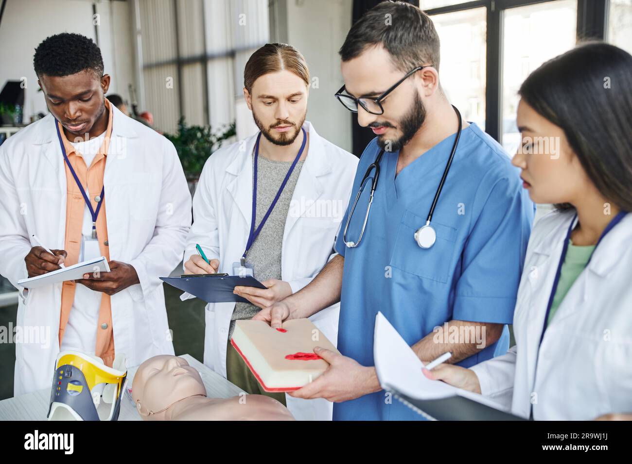 Wound care simulator hi-res stock photography and images - Alamy