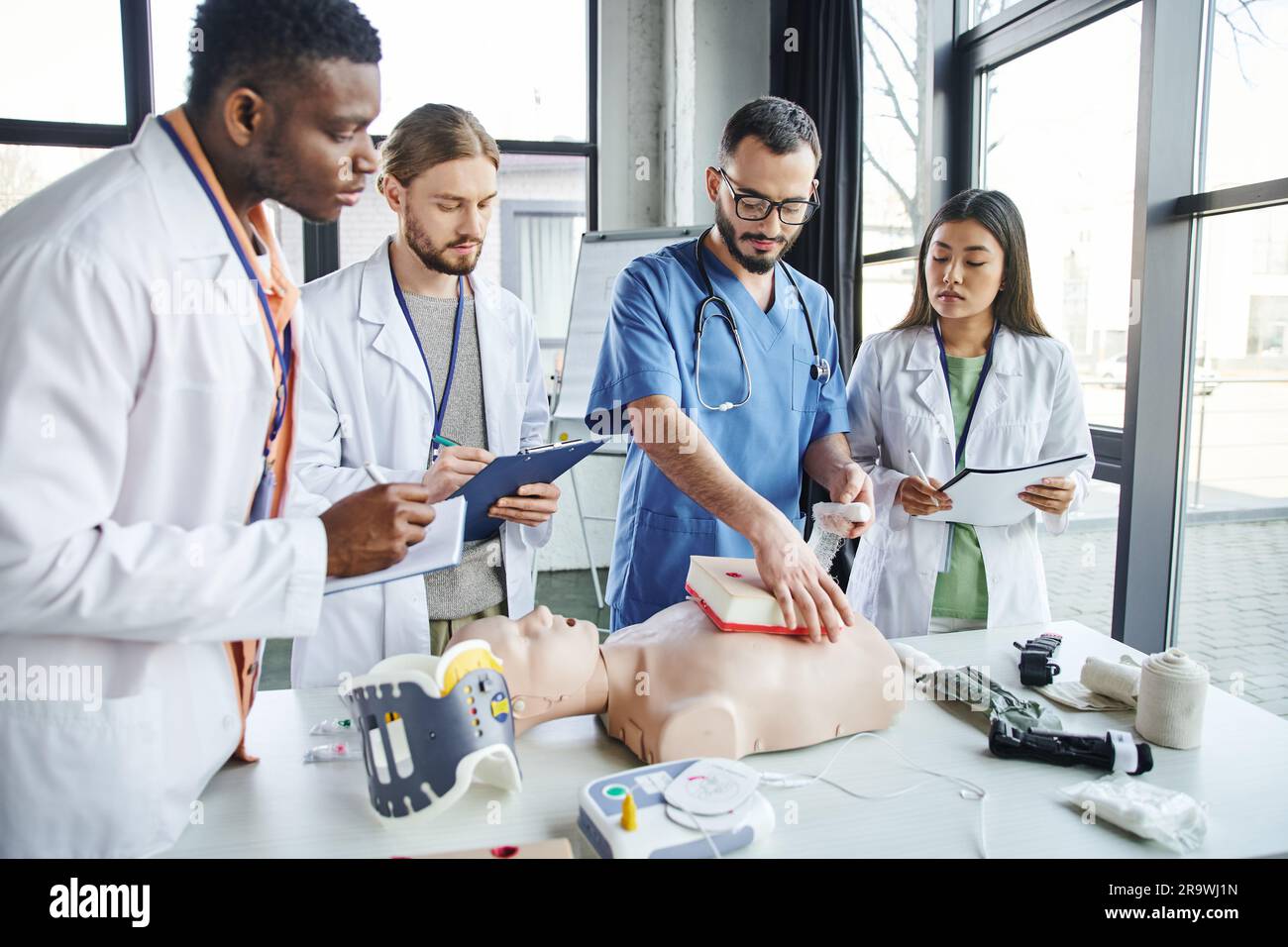 Wound care simulator hi-res stock photography and images - Alamy