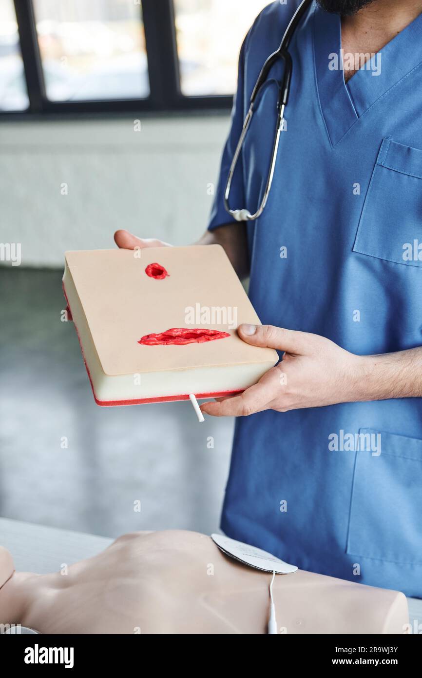 Wound care simulator hi-res stock photography and images - Alamy