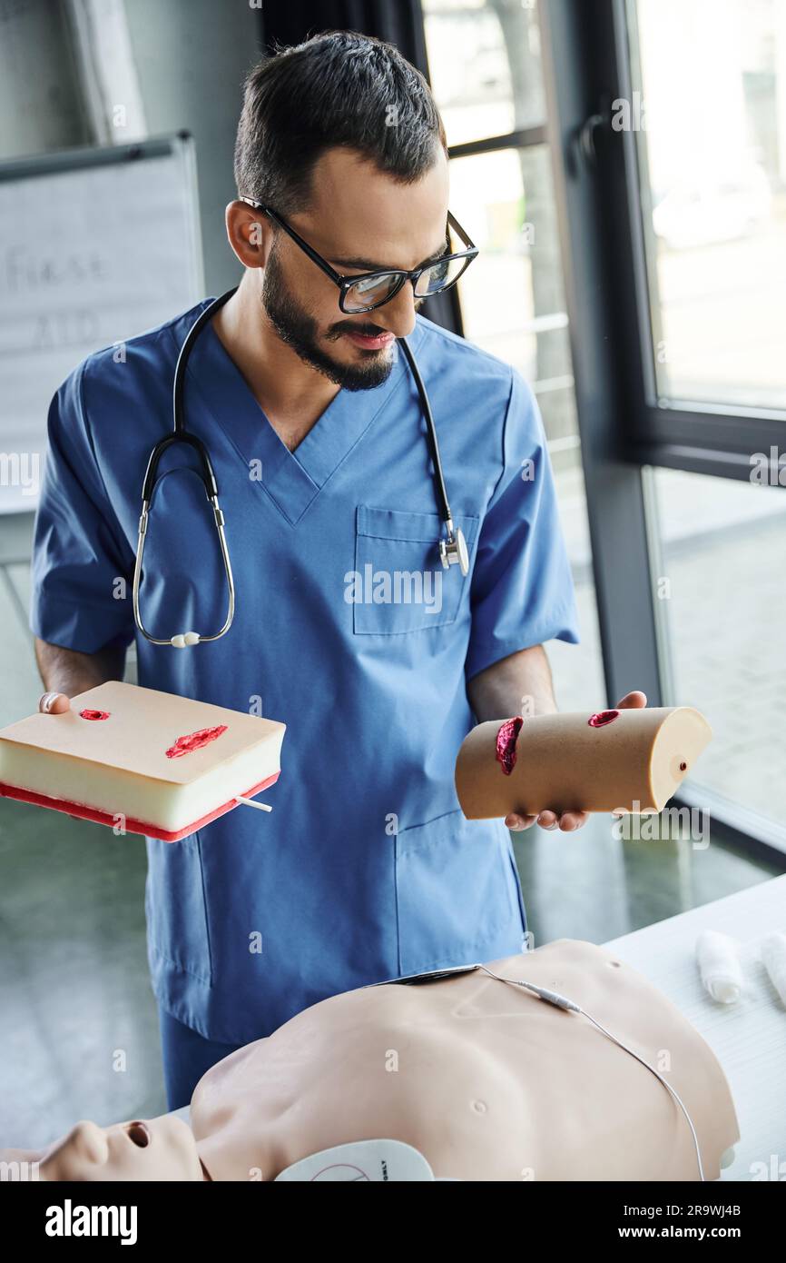 Wound care simulators hi-res stock photography and images - Alamy