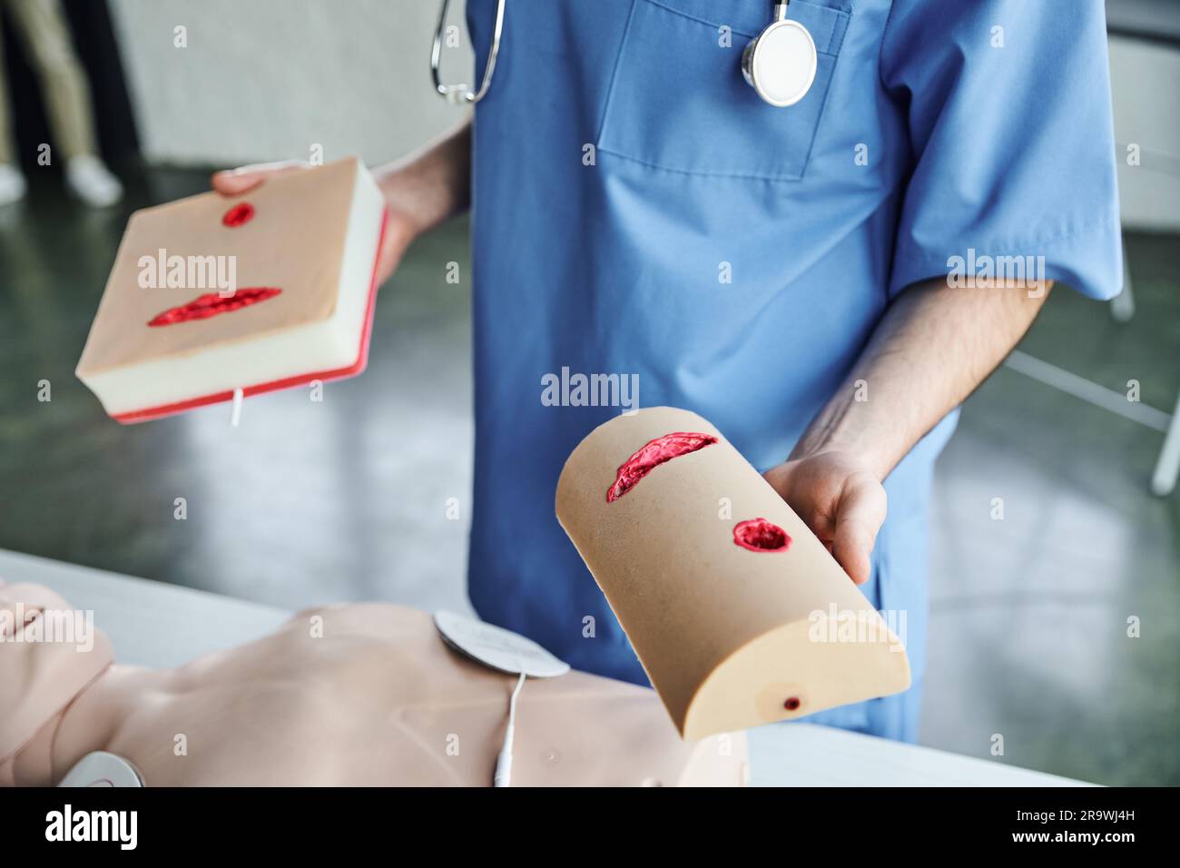 Wound care simulators hi-res stock photography and images - Alamy