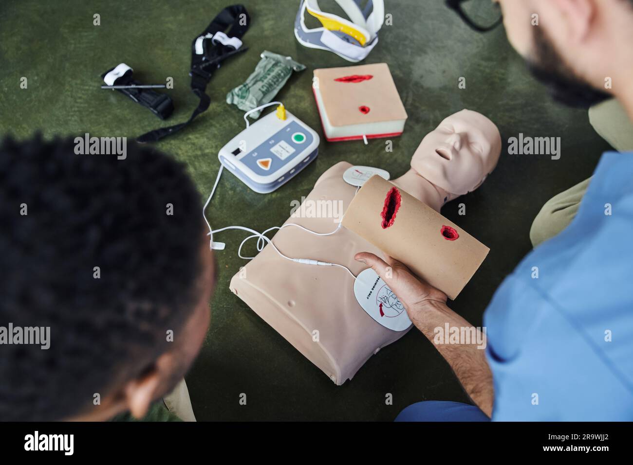 Wound care simulator hi-res stock photography and images - Alamy