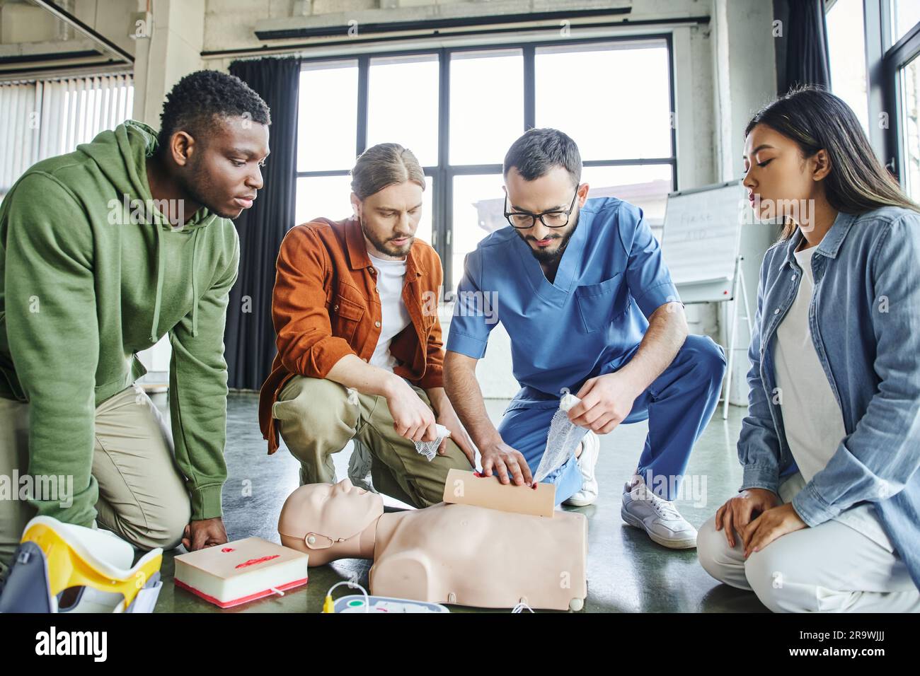 Wound care simulators hi-res stock photography and images - Alamy