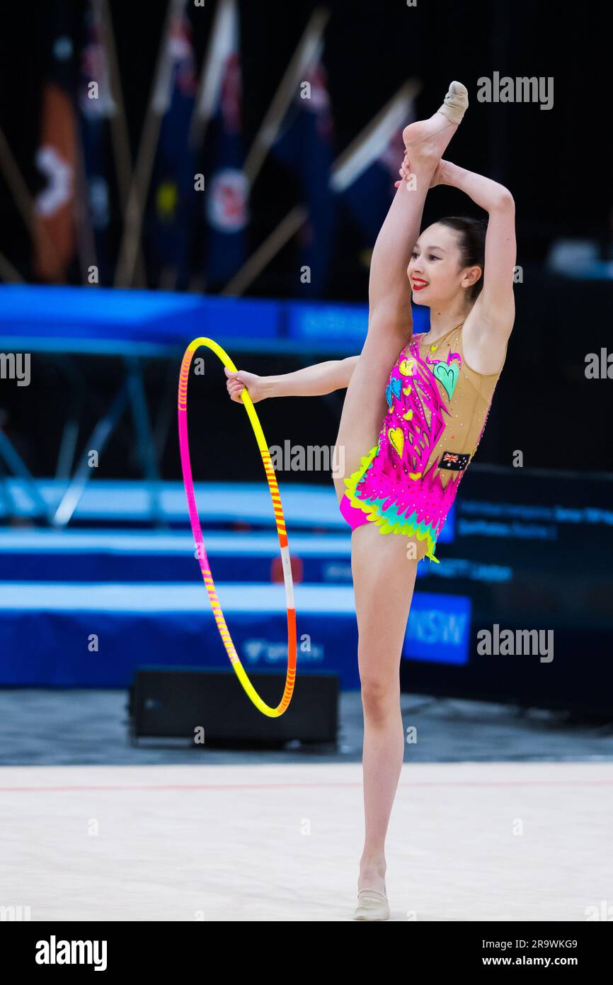 Australian Senior International Rhythmic Gymnast From NSW , Li-Lou ...