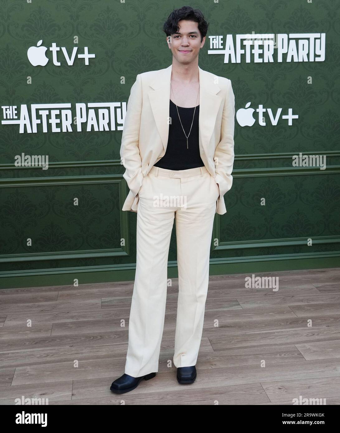 Los Angeles, USA. 28th June, 2023. Zack Calderon arrives at the Apple ...