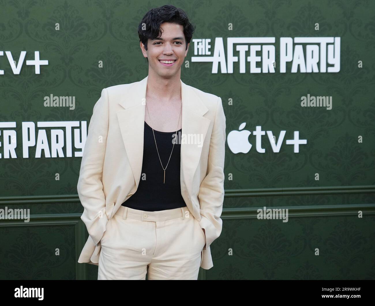 Los Angeles, USA. 28th June, 2023. Zack Calderon arrives at the Apple ...