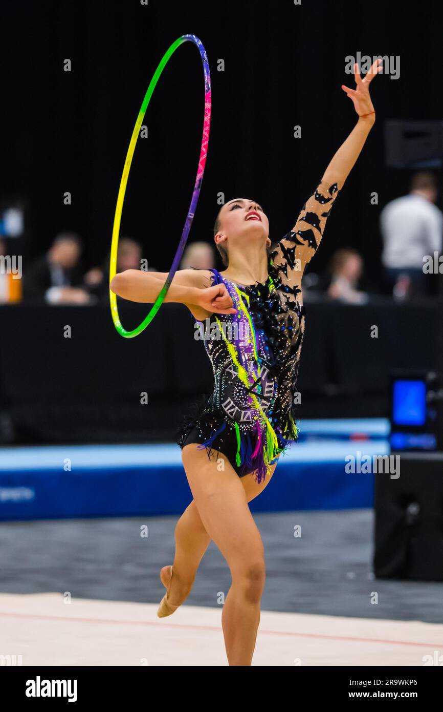 Australian Senior International Rhythmic Gymnast, Alexandra Kiroi ...