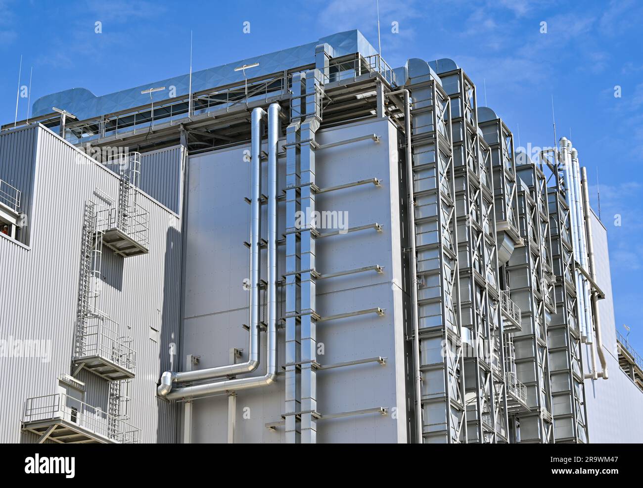 Schwarzheide, Germany. 29th June, 2023. The new plant of the chemical ...
