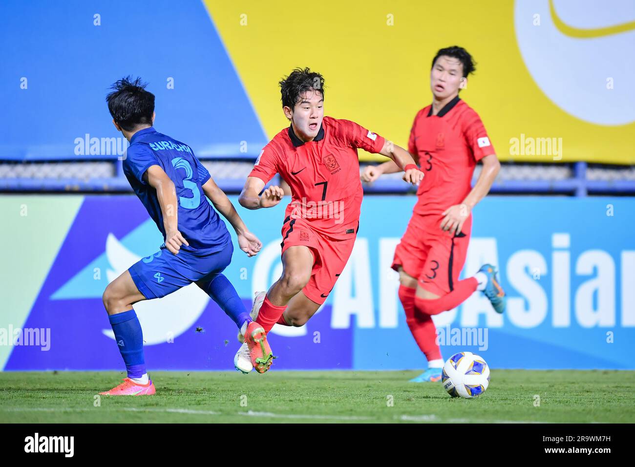 Pathum Thani, Thailand. 25th June, 2023. Yun Do-Young(No7.) of Korea ...