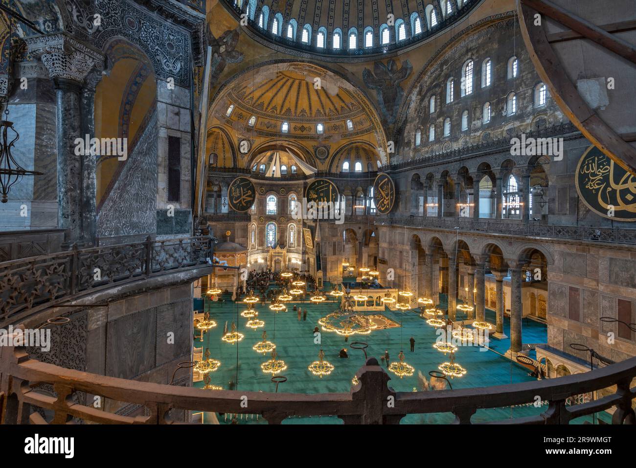 The Hagia Sophia Grand Mosque( Ayasofya Camii), Istanbul, Turkey Stock ...