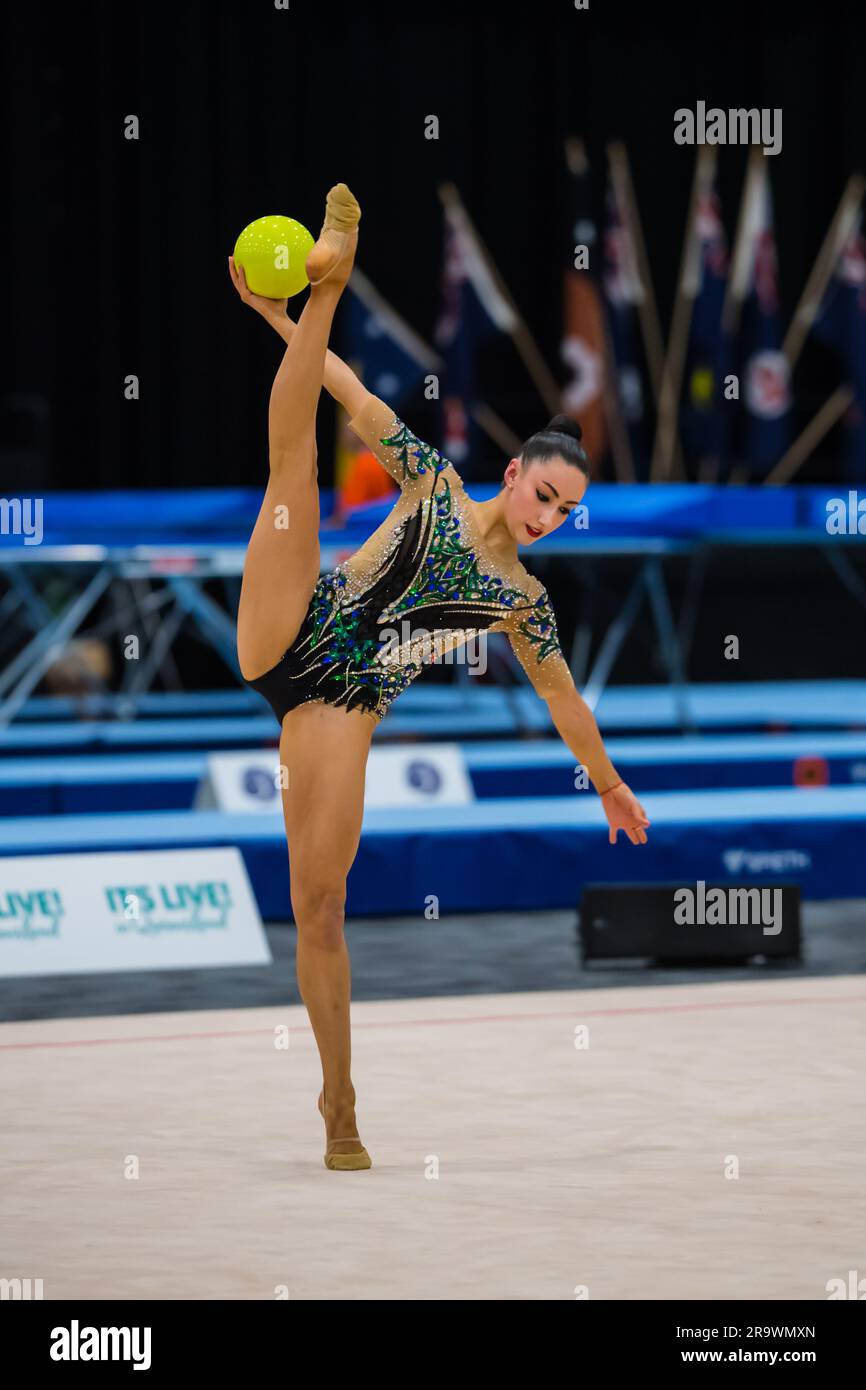 Australian Senior International Rhythmic Gymnastics Champion, Alexandra ...