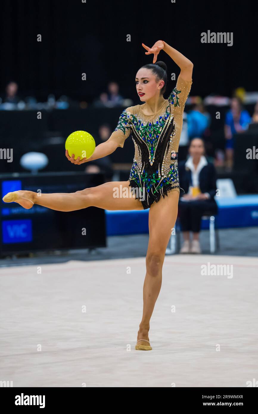 Australian Senior International Rhythmic Gymnastics Champion, Alexandra ...