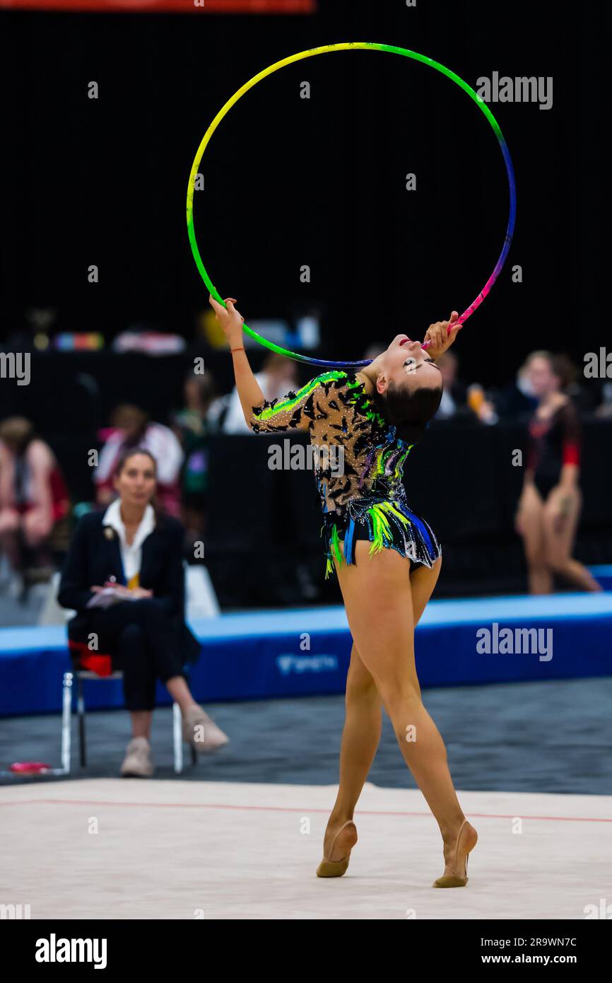 Australian Senior International Rhythmic Gymnast, Alexandra Kiroi ...