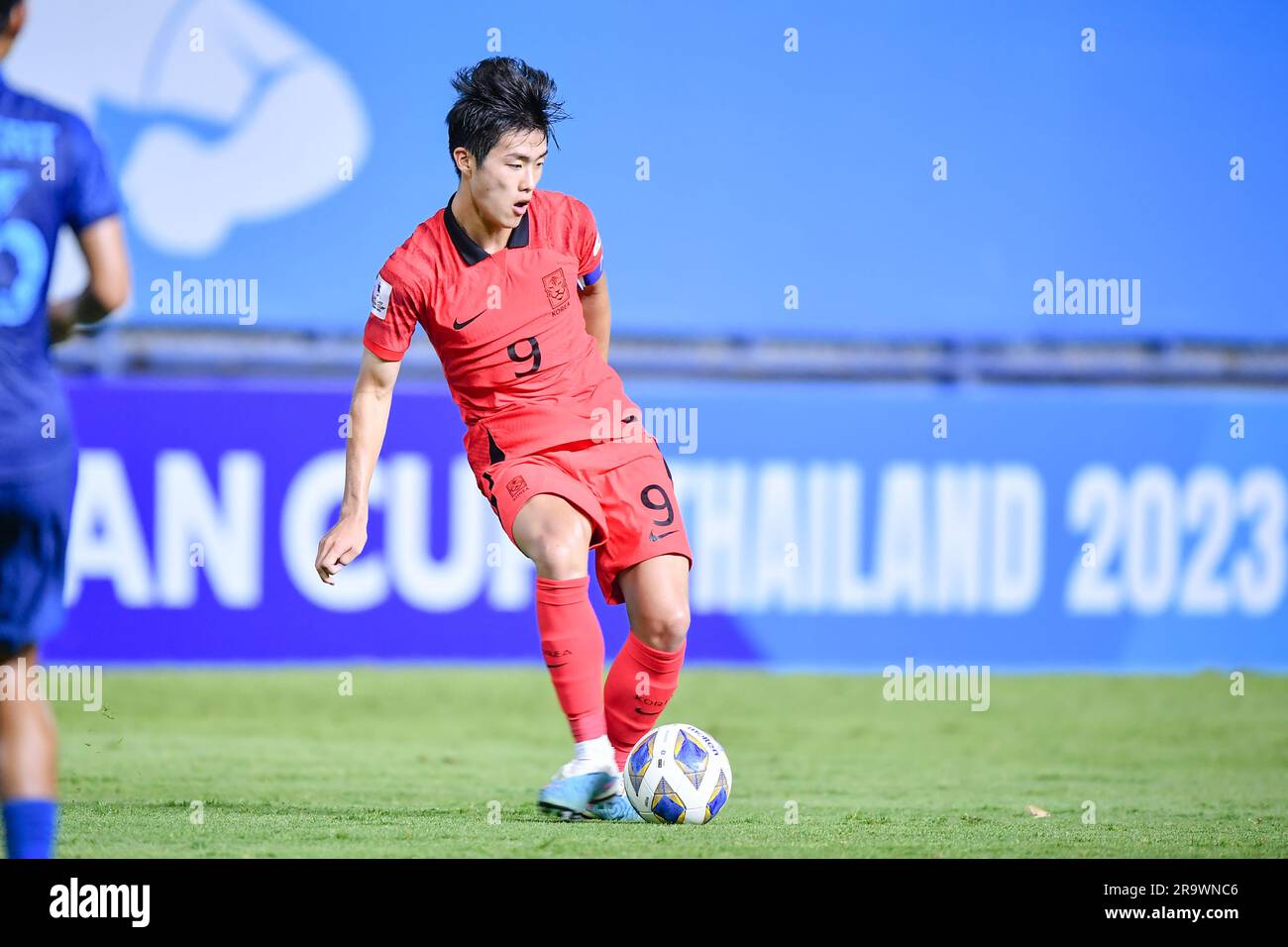 Kim Myung-Jun of Korea Republic seen during the AFC U17 ASIAN CUP ...