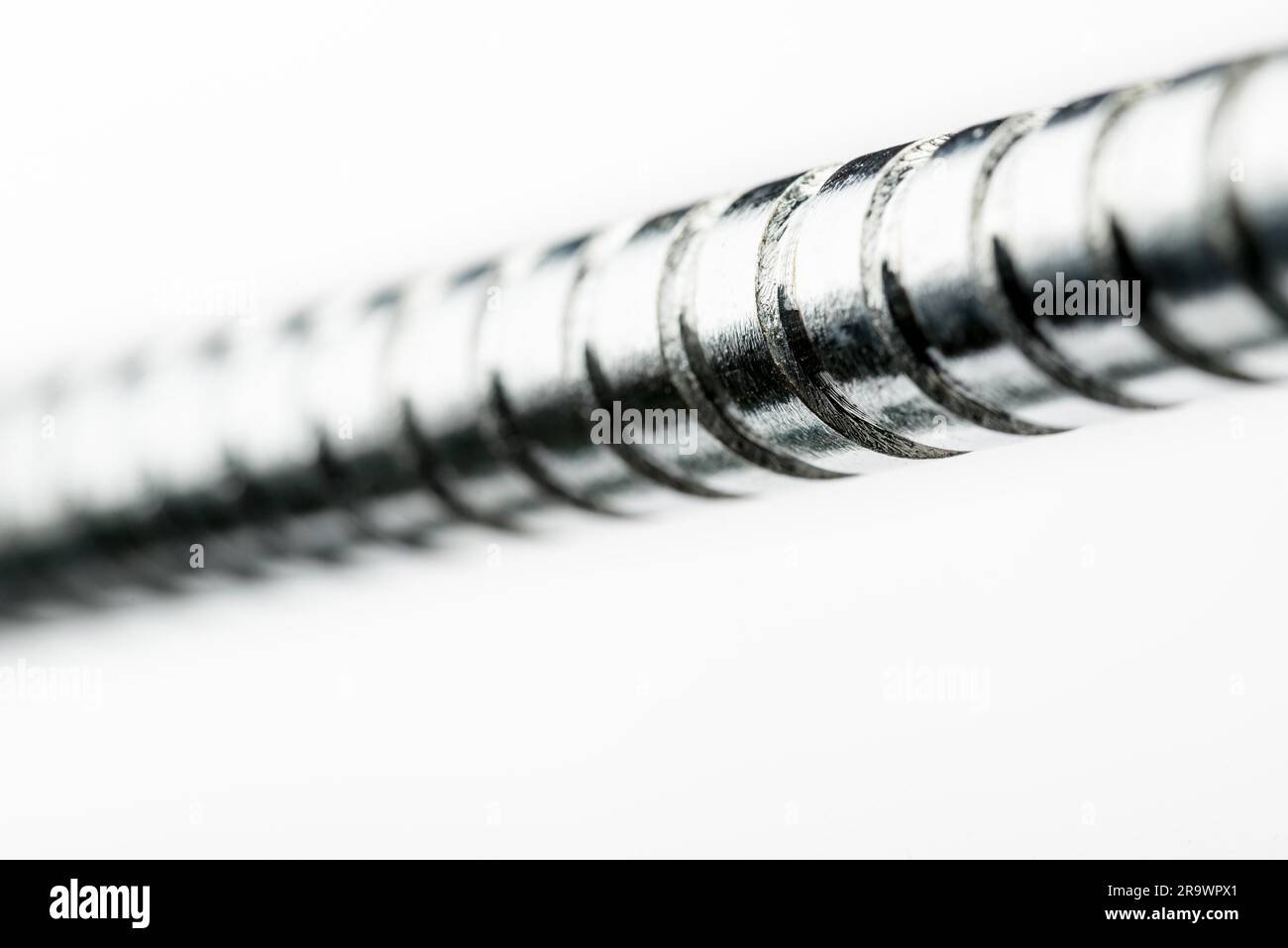 Worm screw isolated on white background Stock Photo - Alamy