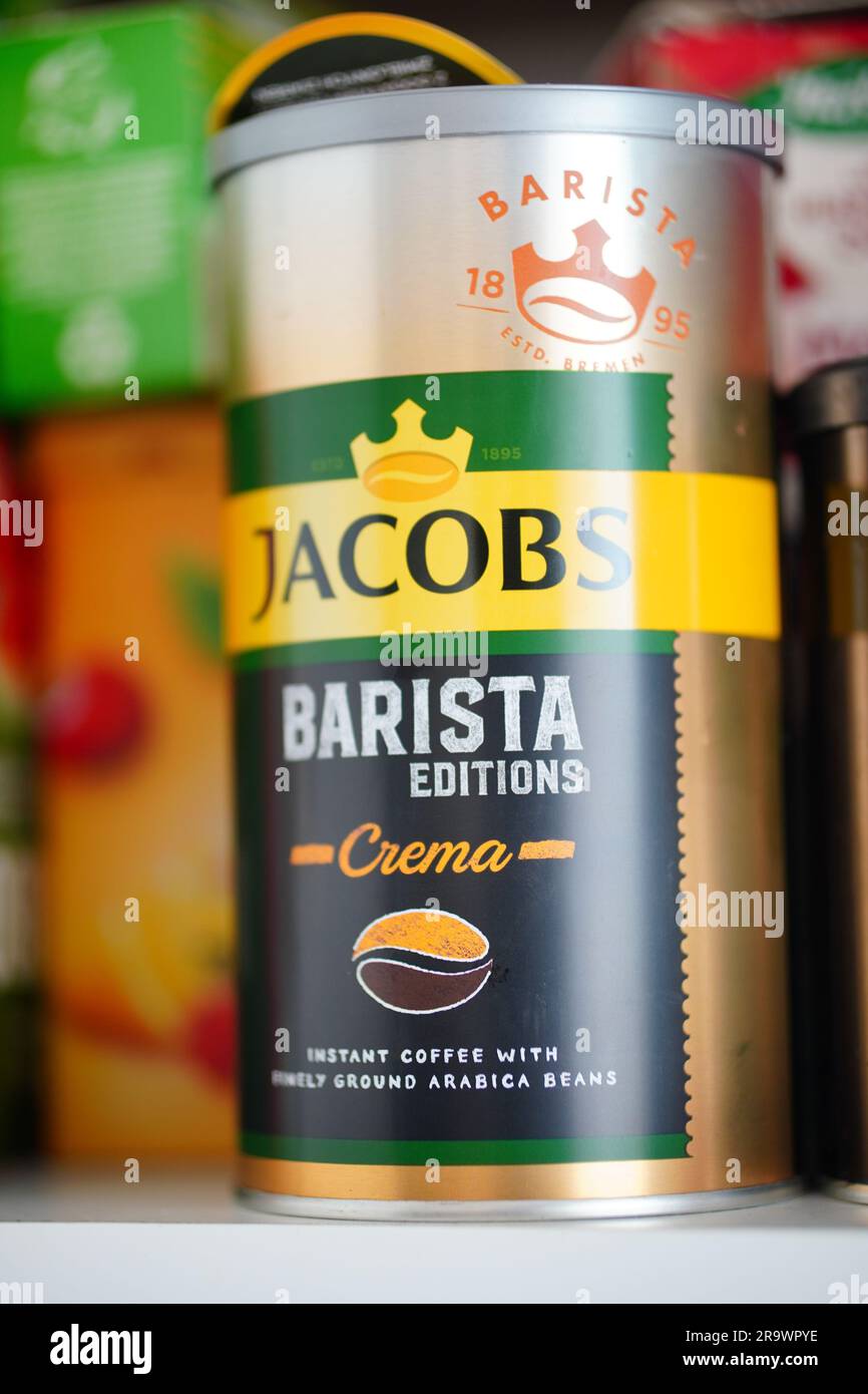 Jacobs coffee hi-res stock photography and images - Alamy