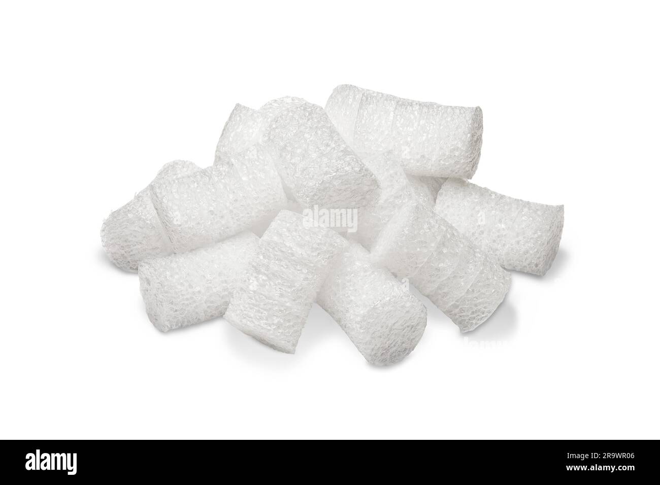 Bubble wraps isolated on white background Stock Photo - Alamy