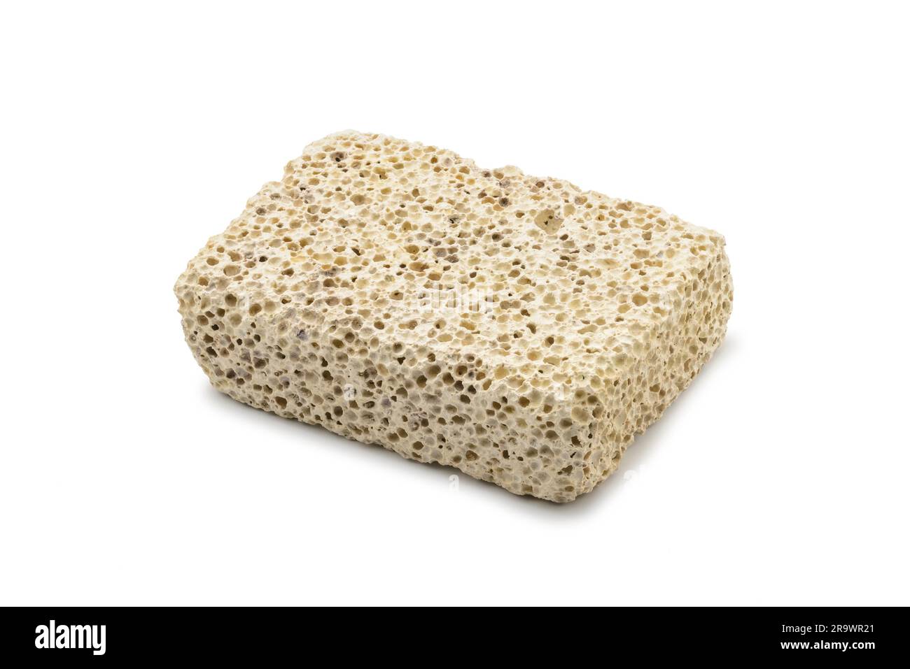 Pumice volcanic stone isolated on white background Stock Photo - Alamy