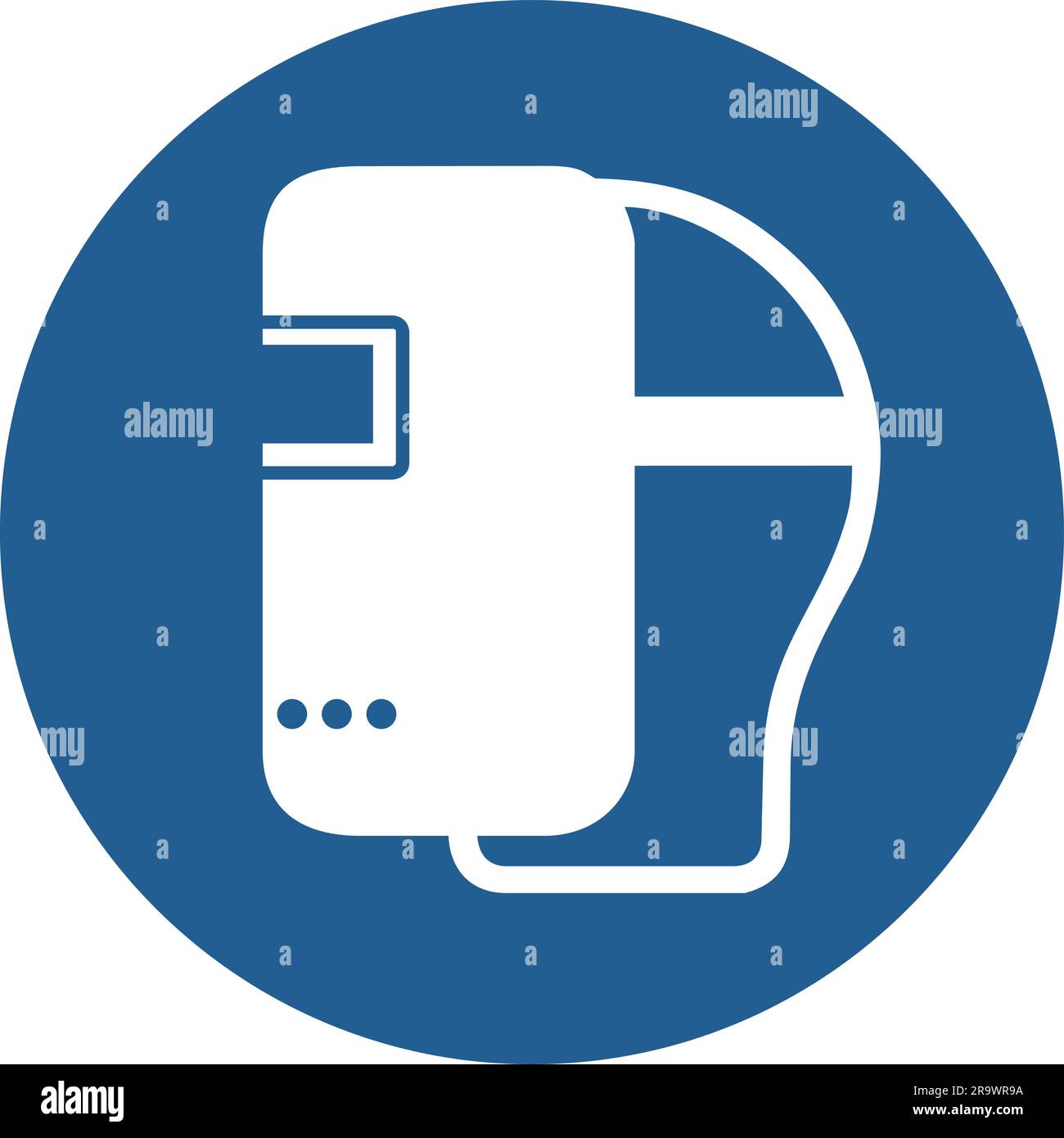 ISO 7010 M019 – Wear a welding mask Stock Vector Image & Art - Alamy