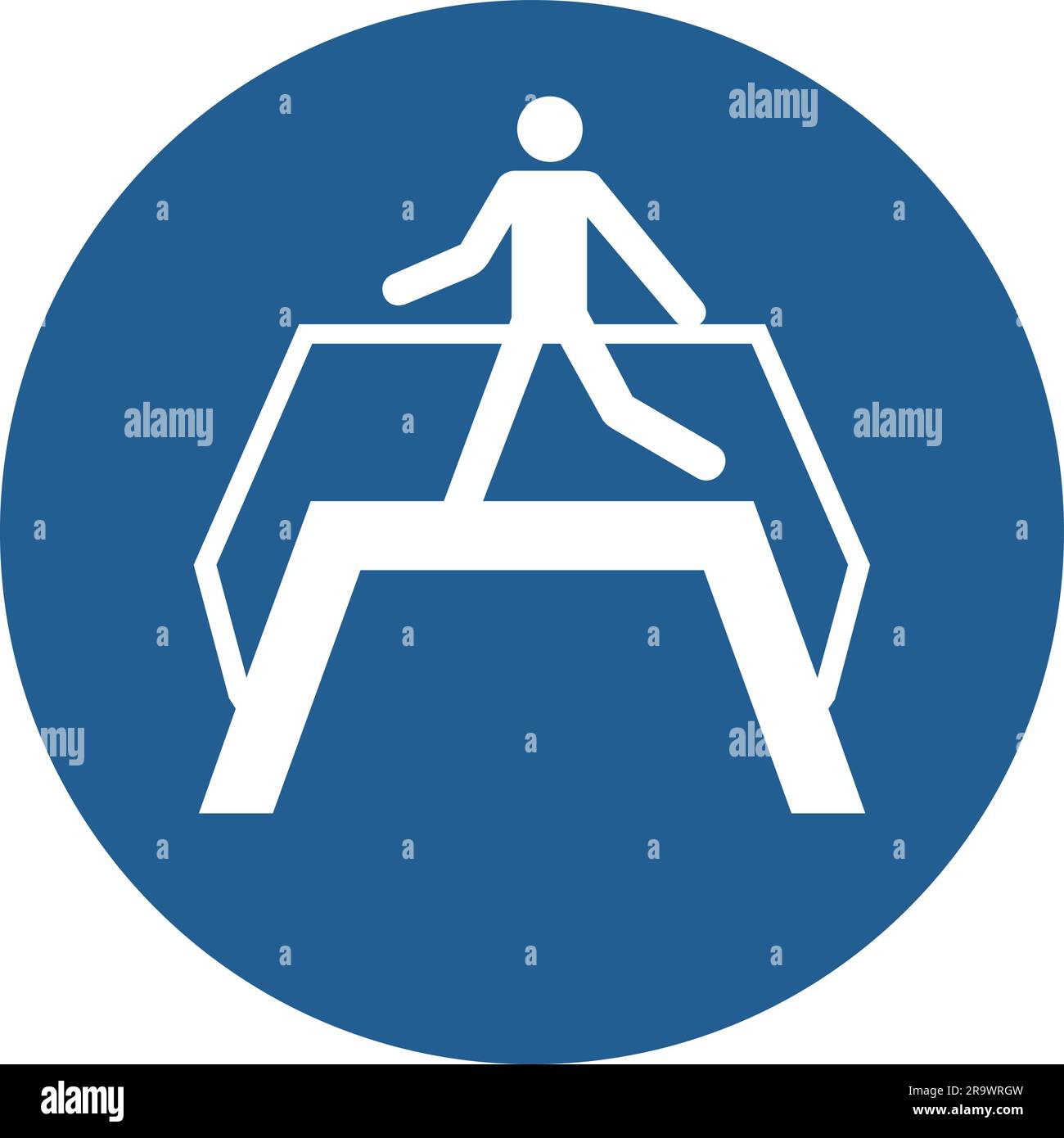 Footbridge vector vectors hi-res stock photography and images - Alamy