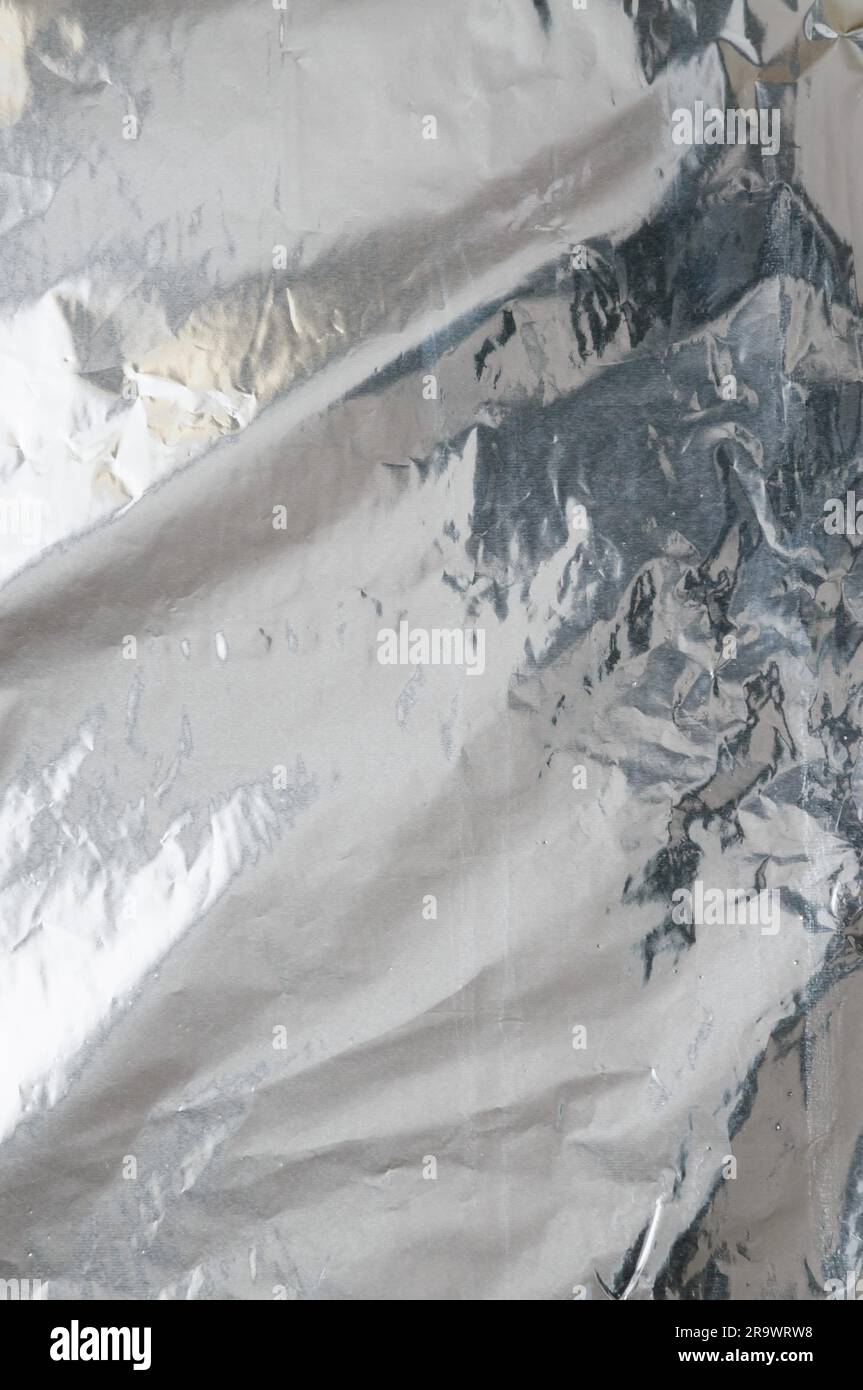 Crumpled aluminum hi-res stock photography and images - Alamy