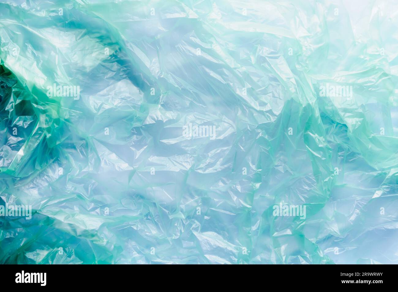 Green and blue cellophane texture Stock Photo - Alamy