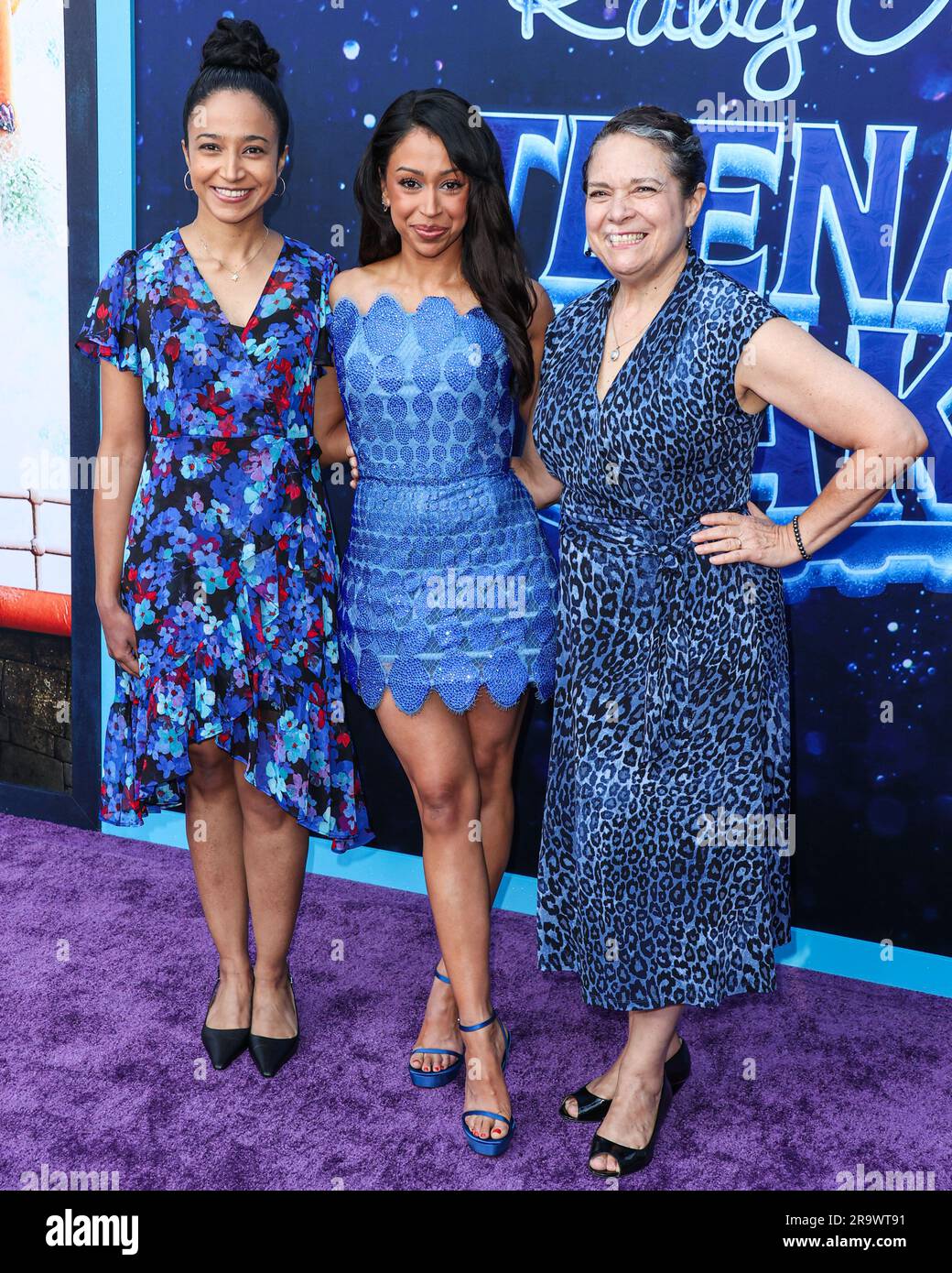 Hollywood, United States. 28th June, 2023. Liza Koshy and mother Jean ...