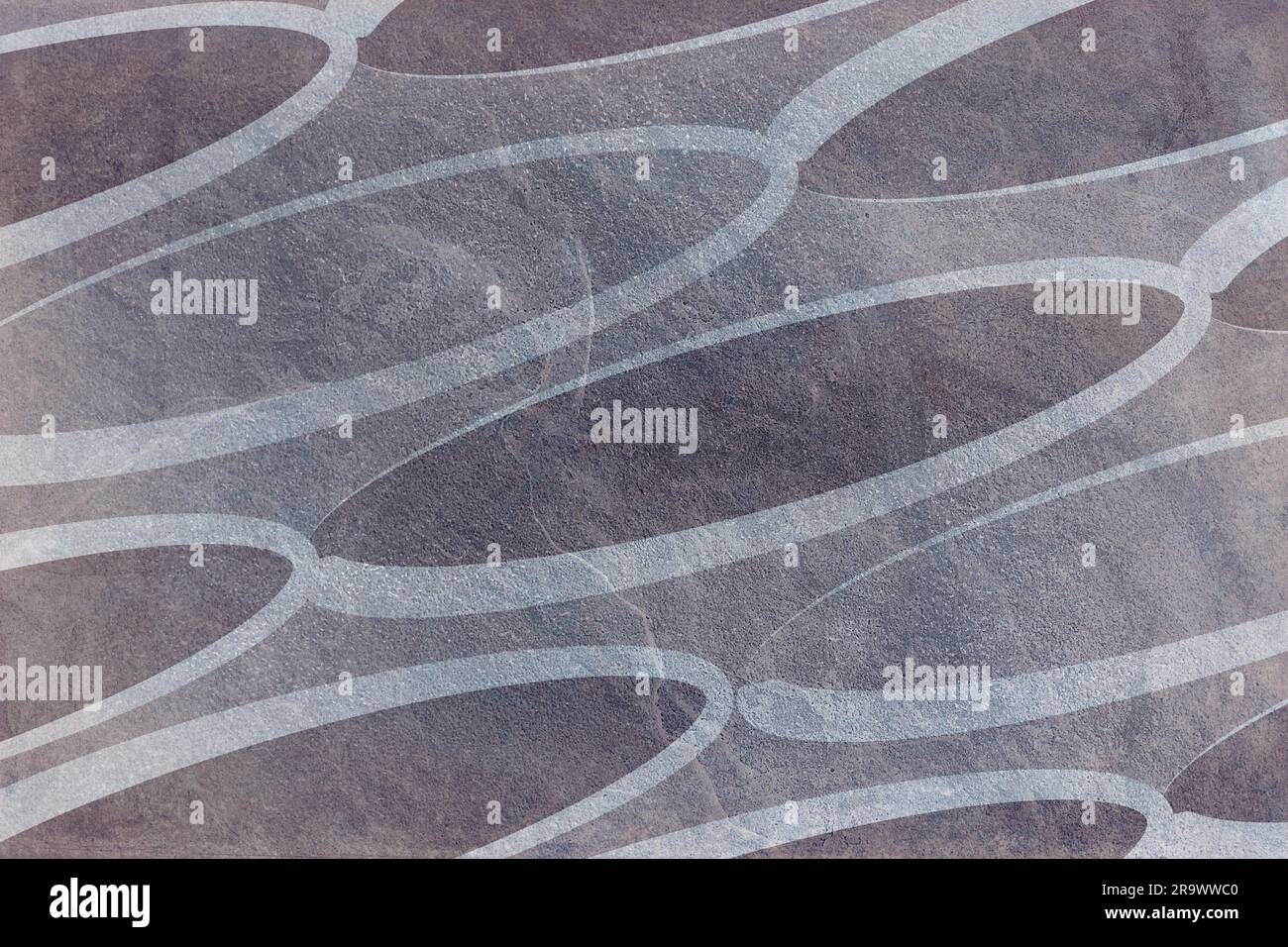 Colorful oval pattern texture for decoration, fabric, background or ...