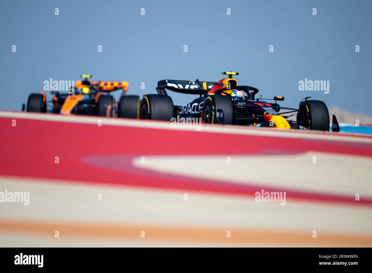 FORMULA 1 GULF AIR BAHRAIN GRAND PRIX 2023 - SERGIO PEREZ OF ORACE RED ...