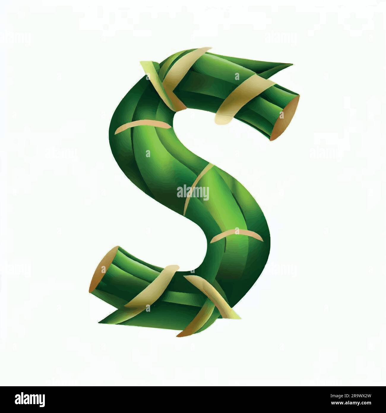 Letter s in bamboo hi-res stock photography and images - Alamy